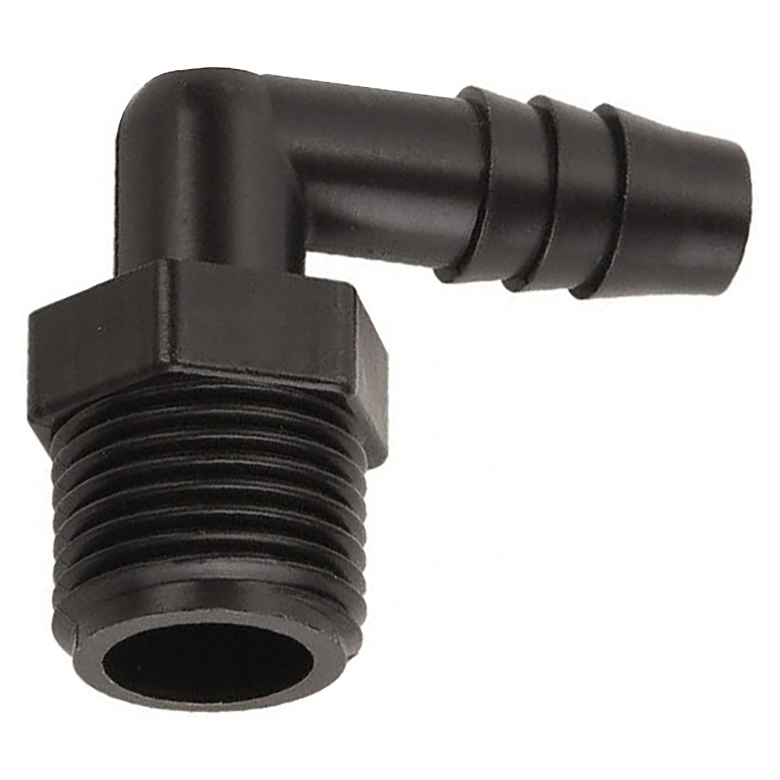 MPT x Hose Barb Elbow, 1/8 in. x 1/4 in.
