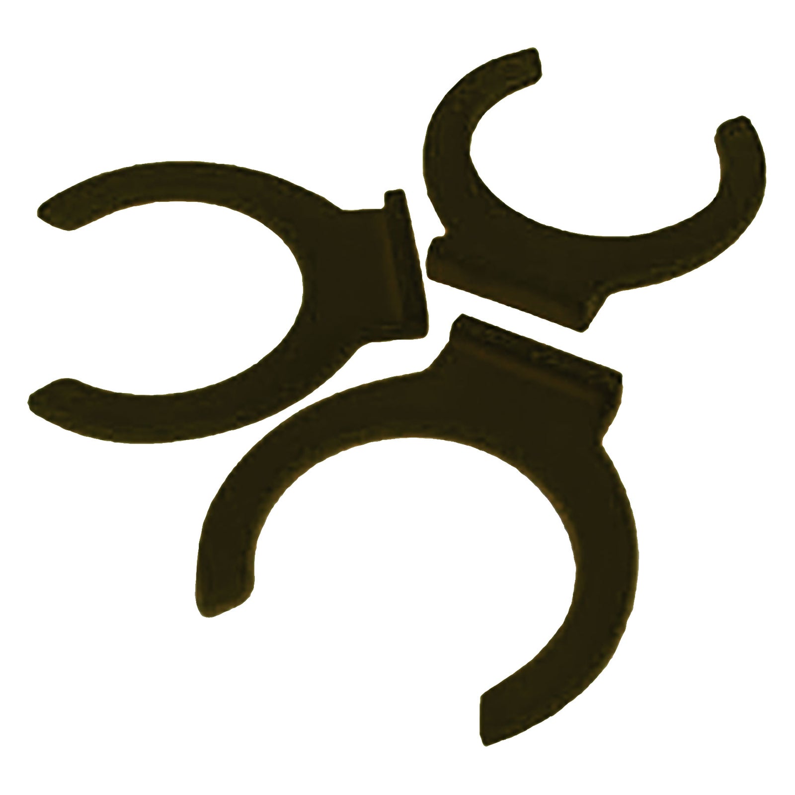 Safety Locking Clip, 3/8 in. to 1/2 in. Sizes