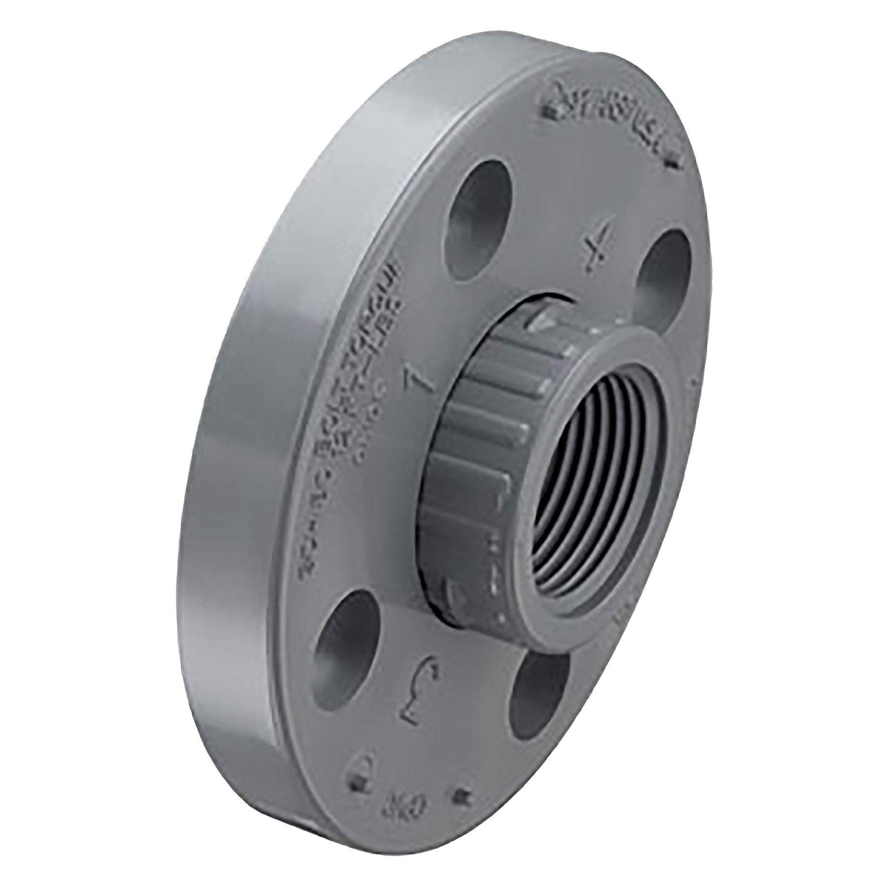 CPVC Schedule 80, Vanstone Flange, Threaded, 1/2 in. to 4 in. Sizes