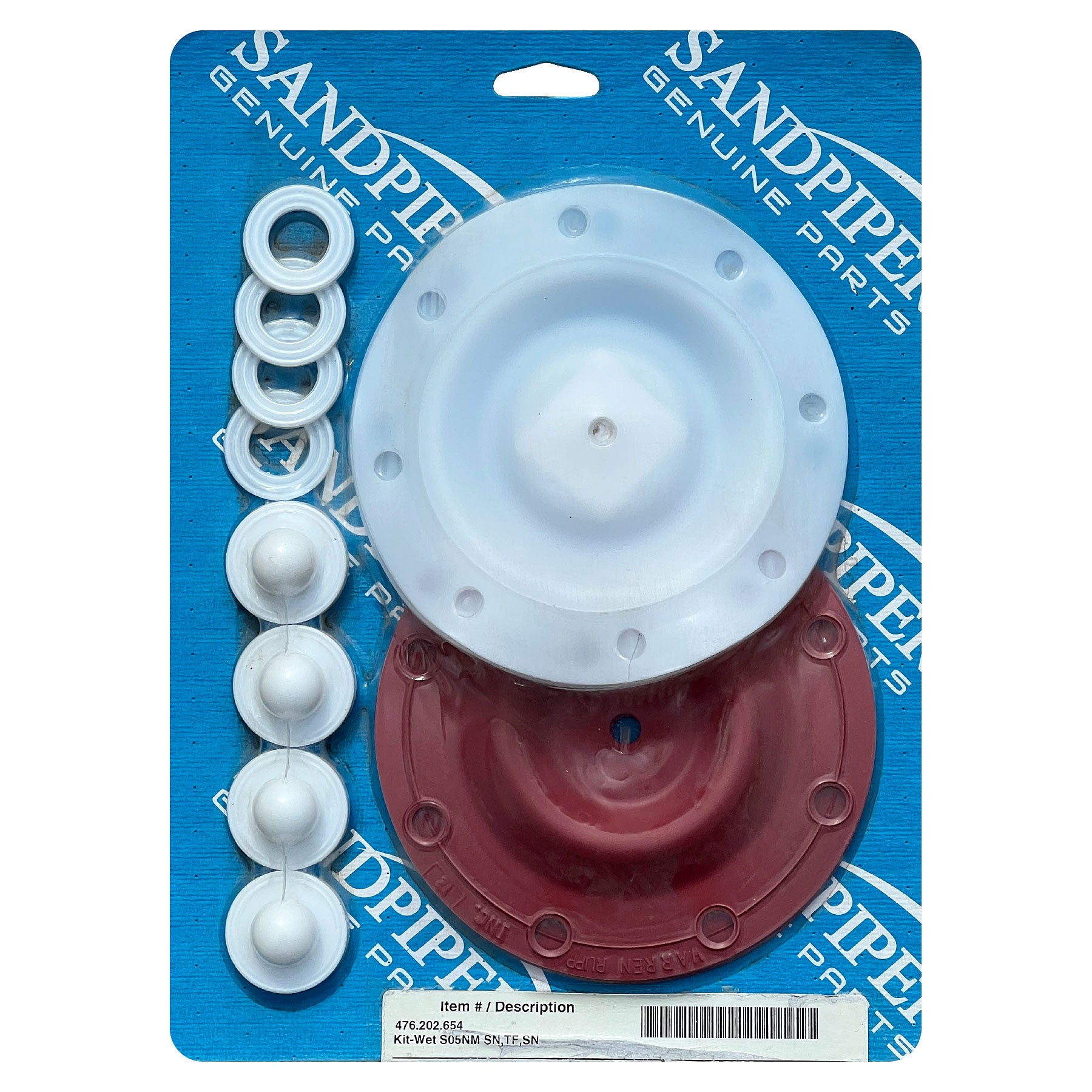 Wet End Kit For 1/2 Inch Poly Pump