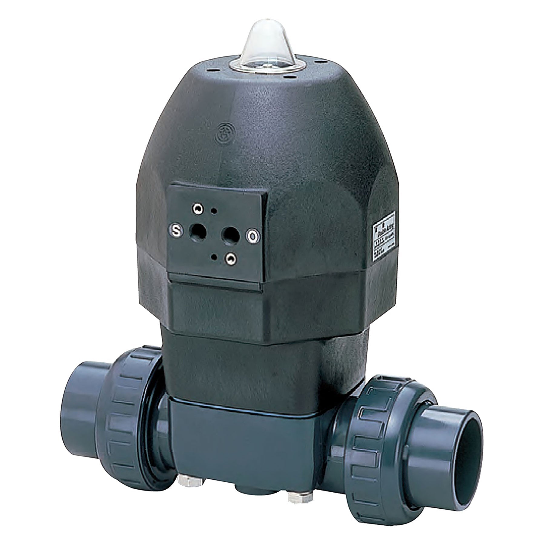 CPVC Type-14 Pneumatic Actuated Diaphragm Valve Air-Air