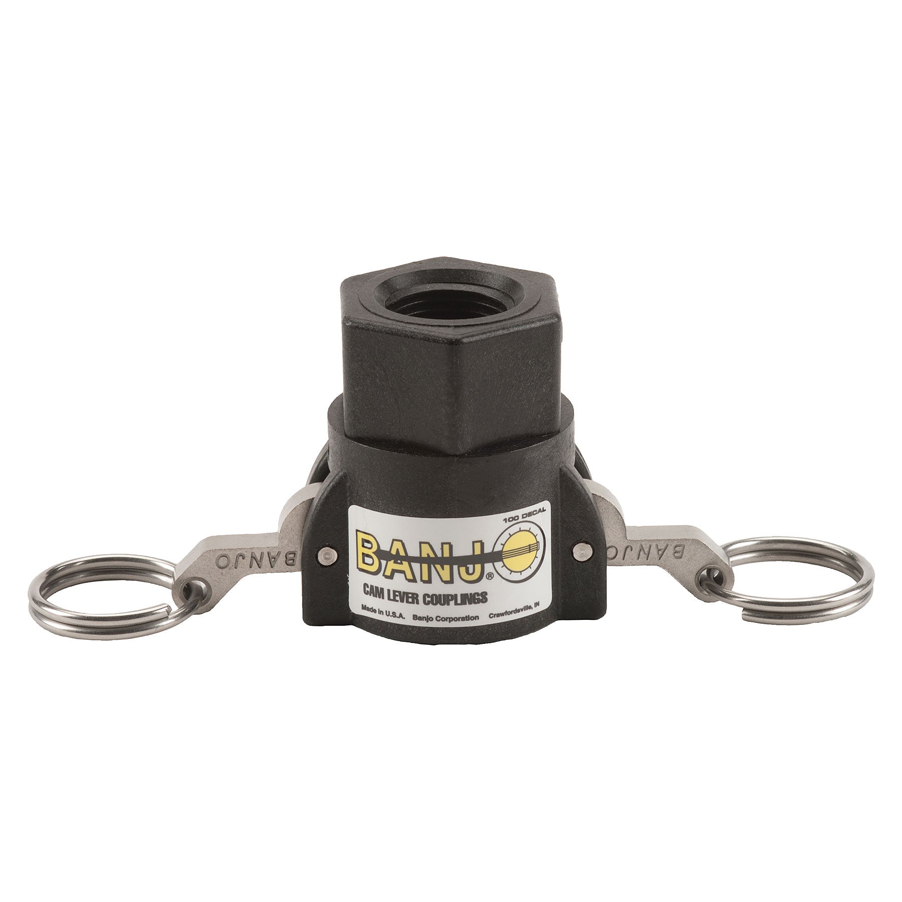 Polypropylene, Type D, Female Coupler x FPT, 1/2 in. to 4 in. Sizes