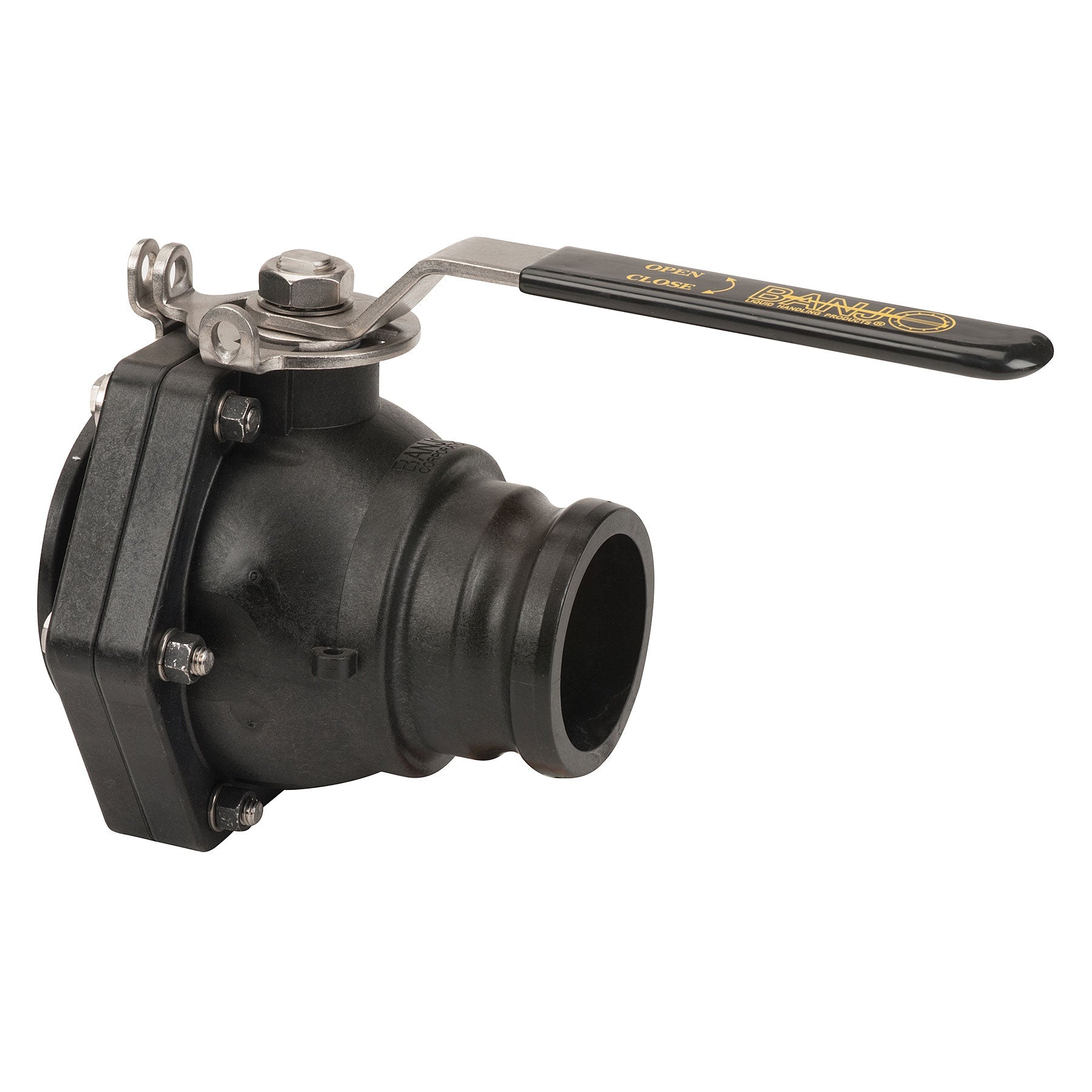 3 in. FP Flange X 3 in. FP Flange with SS Ball, Stem & Handle Stubby V