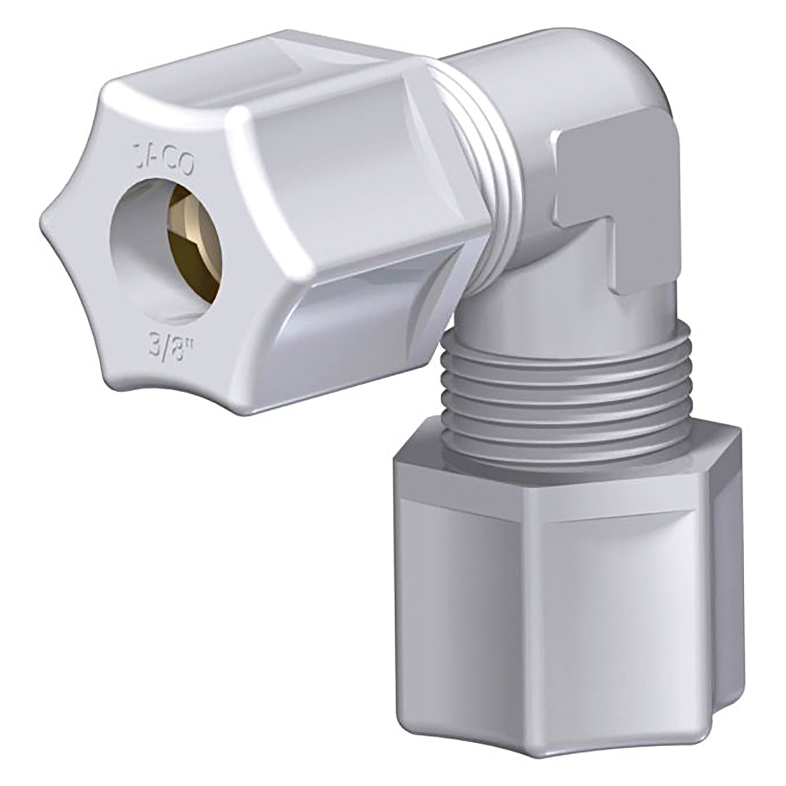 Union Elbow, Stainless Steel Gripper Nut, 1/4 in. to 7/8 in. Sizes