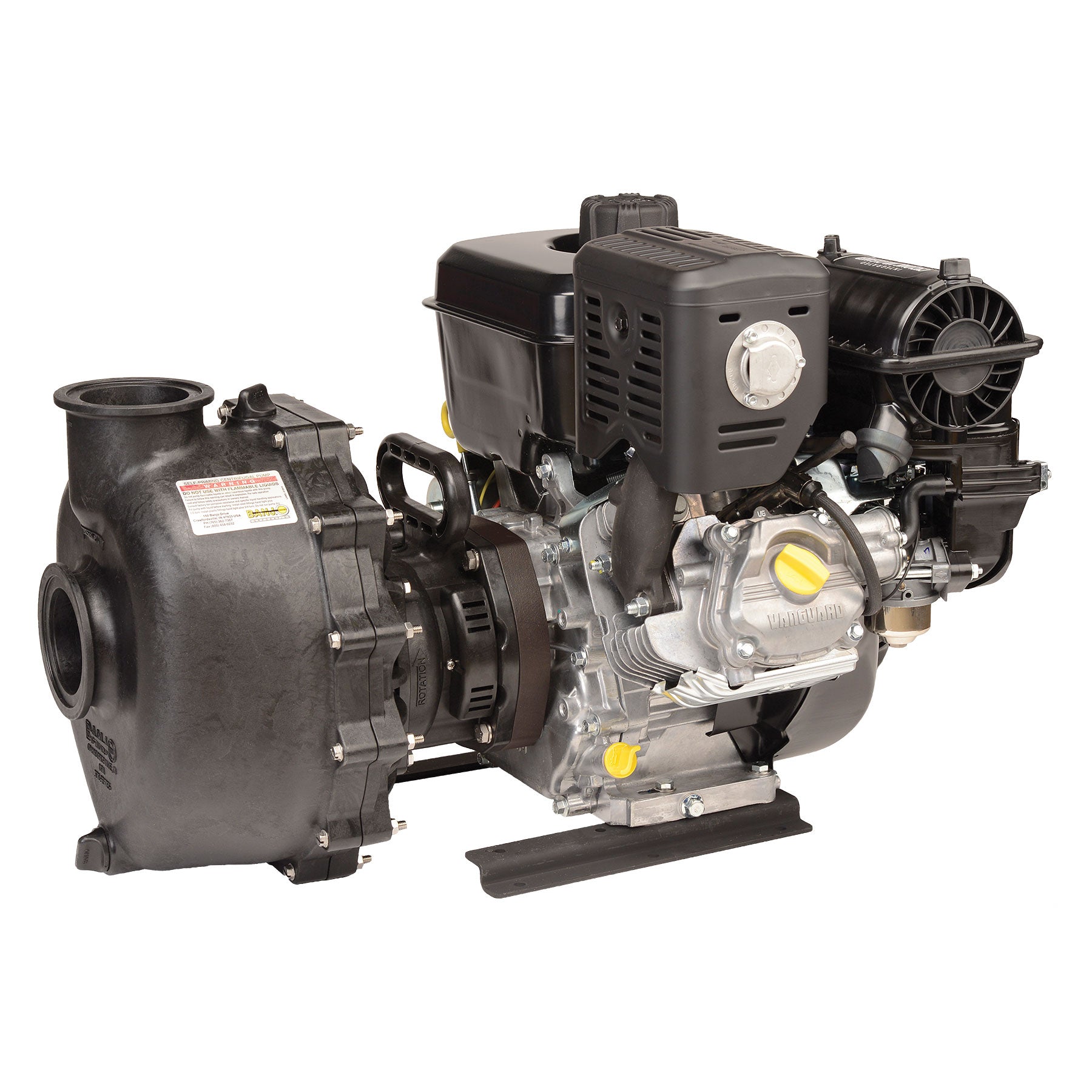 3 in. M350 Series Poly Wet Seal Pump with Gas Engine