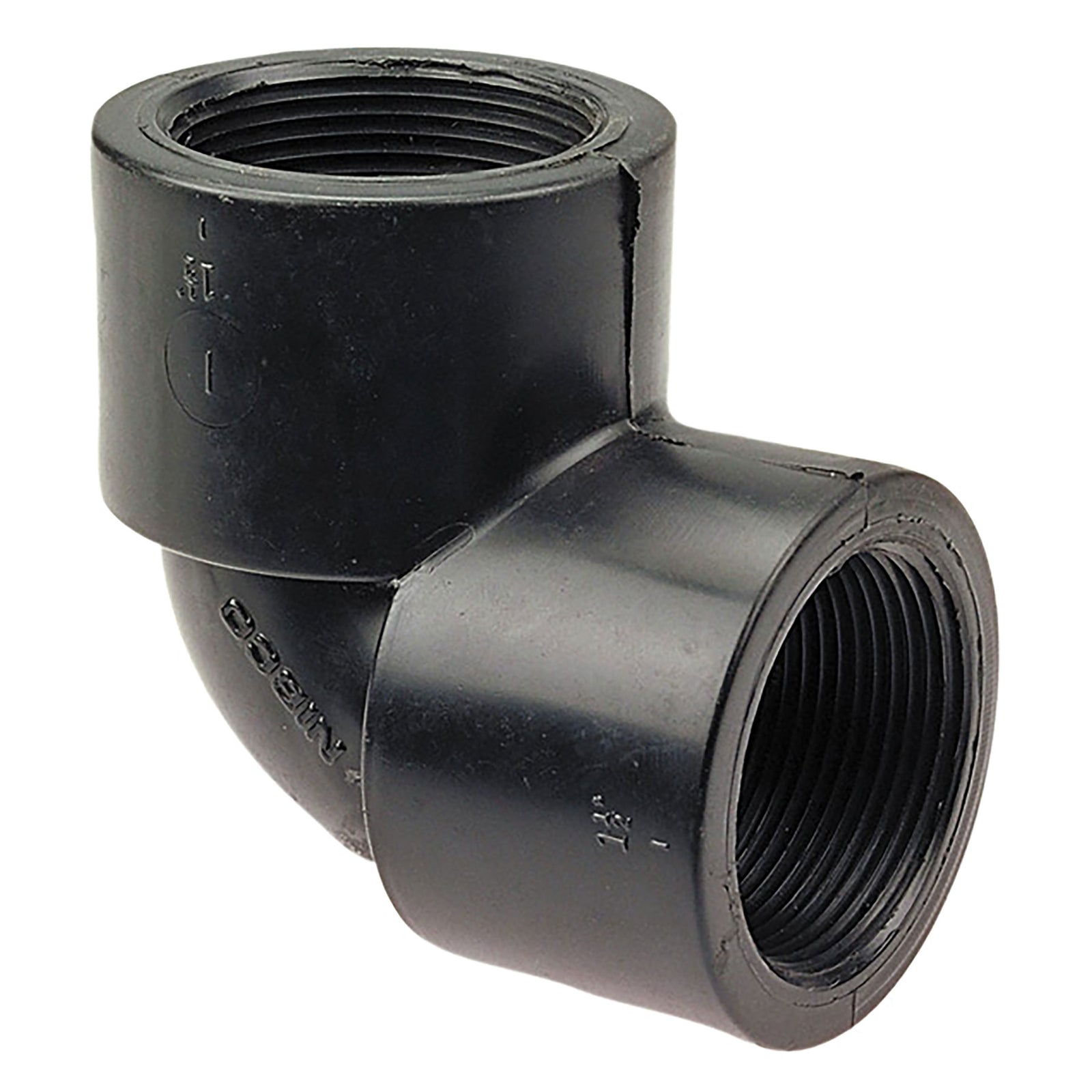 PVC Schedule 80, 90 Degree Elbow, Threaded, 1/4 in. to 4 in. Sizes