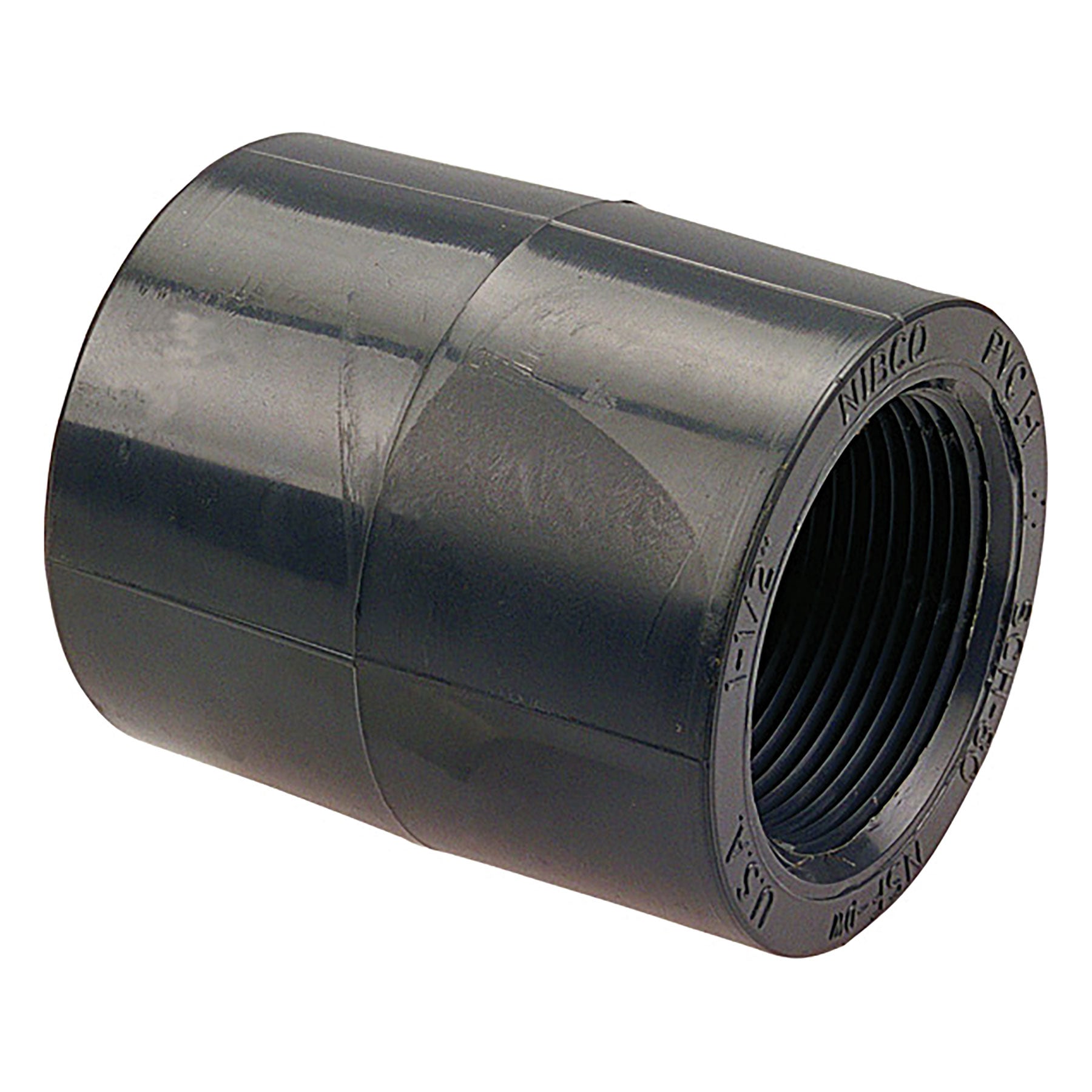 PVC Schedule 80, Female Adapter, Socket x FPT, 1/4 in. to 8 in. Sizes