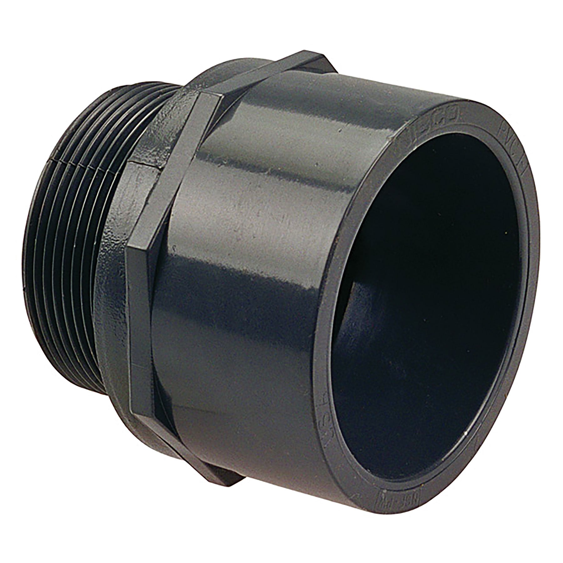 PVC Schedule 80, Male Adapter, Socket x MPT, 1/2 in. to 6 in. Sizes