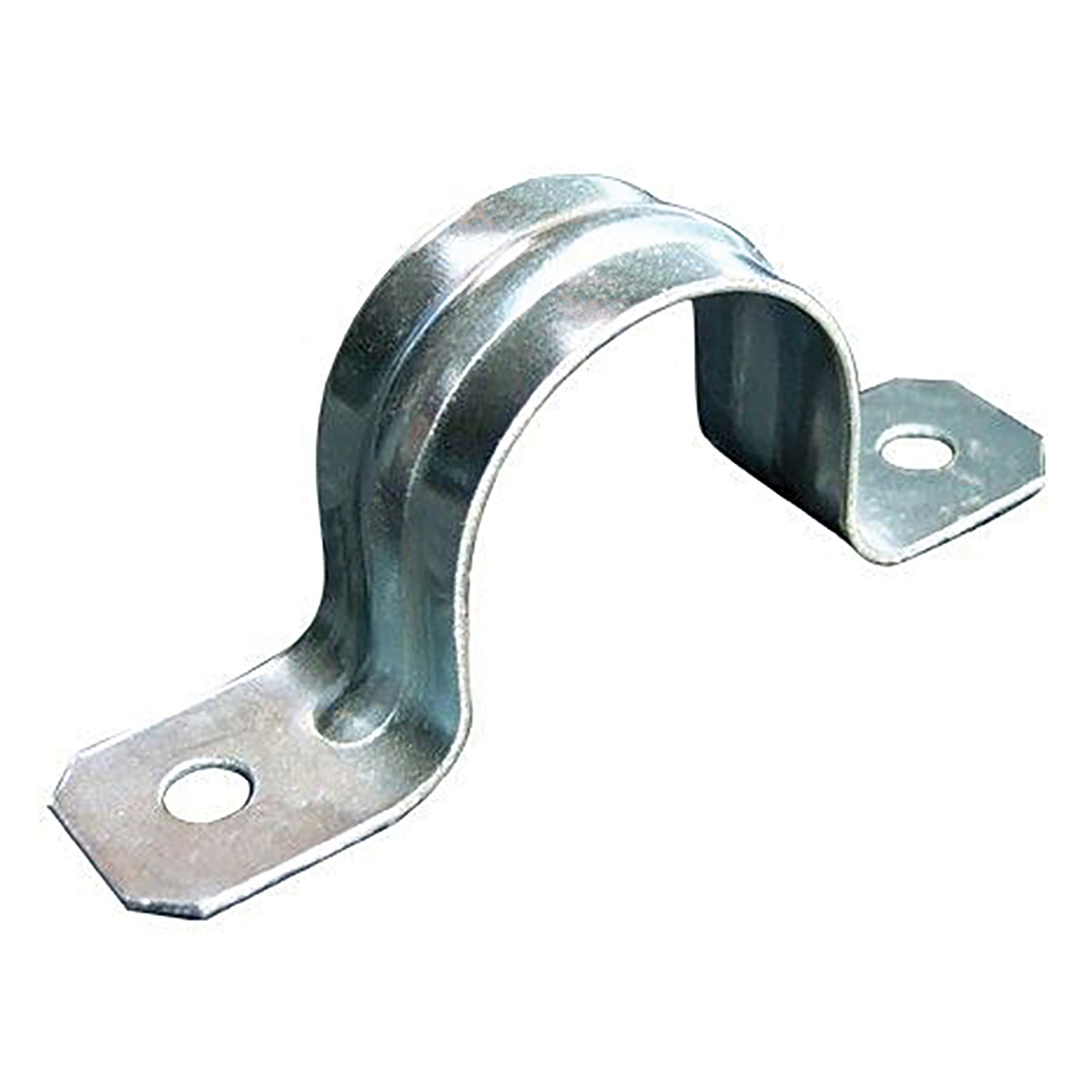 Two Hole Galvanized Pipe Strap